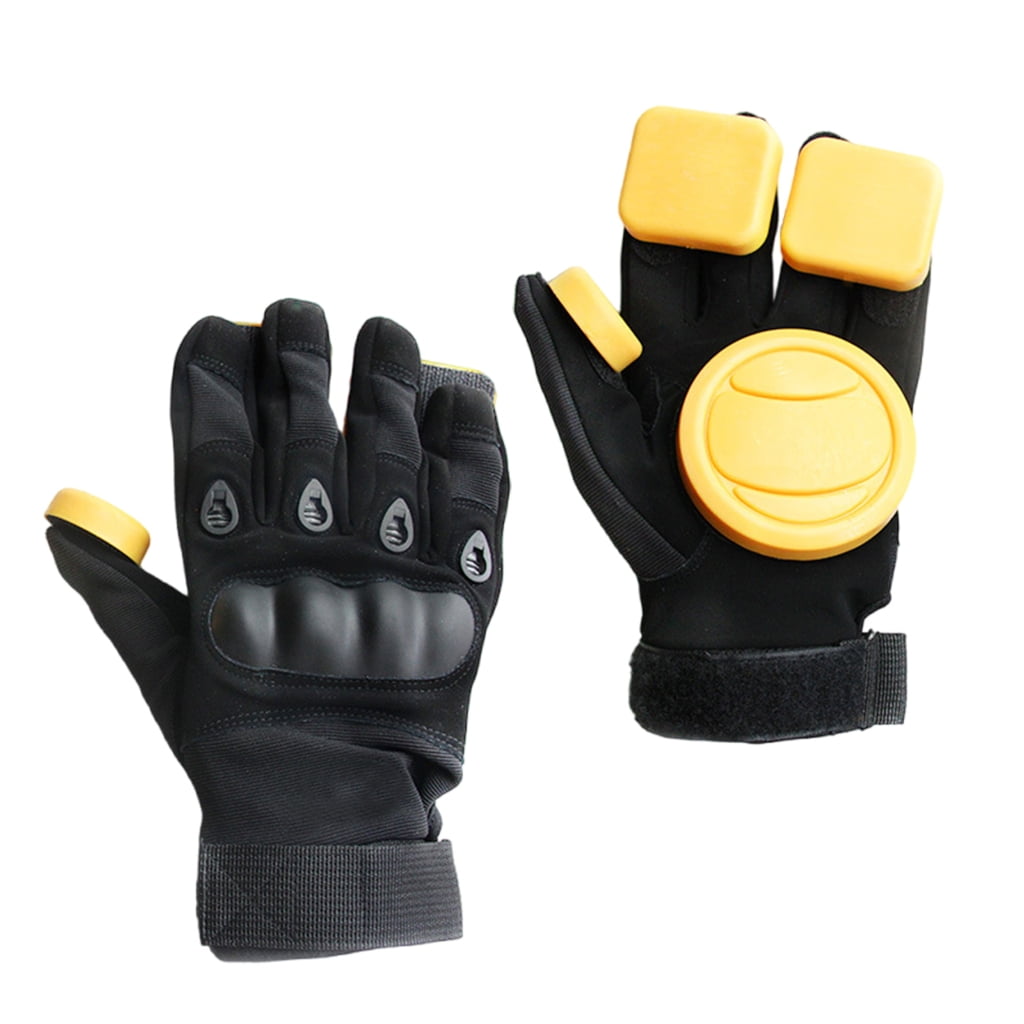 Necvior Outdoor Sliding Gloves Longboards Hand Palm Slide Gloves Skate Accessories - Walmart.com