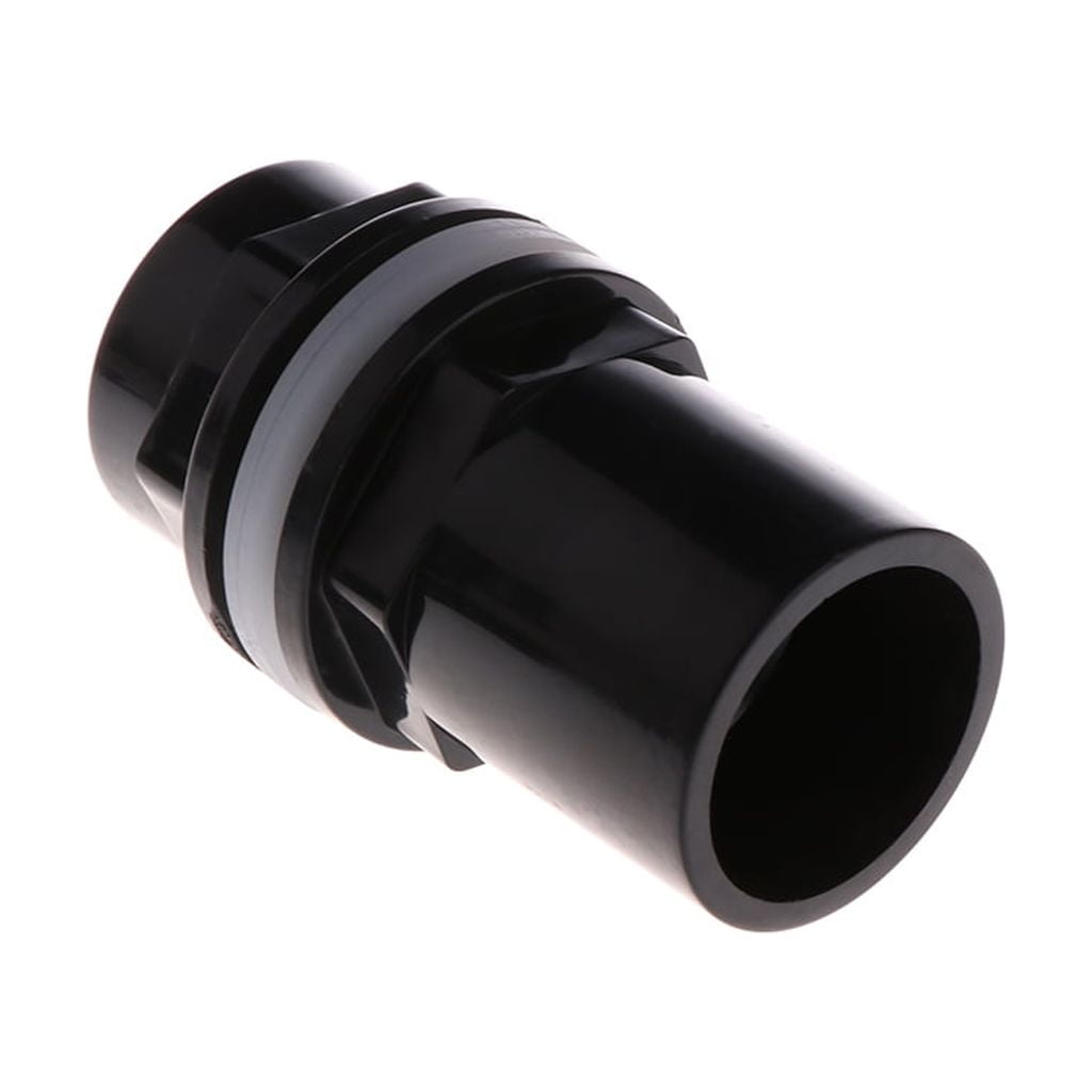 Necvior PVC Aquarium Water Pipe Connector with Silicone Seal Ring Joint ...
