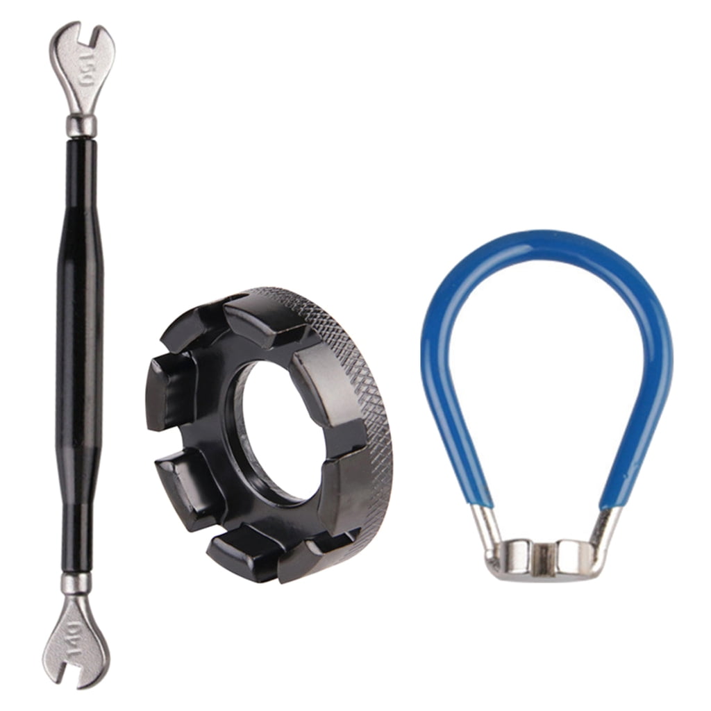 Necvior Pack of 3 Bike Spoke Adjustment Wrench Tools Road Bike Rim ...