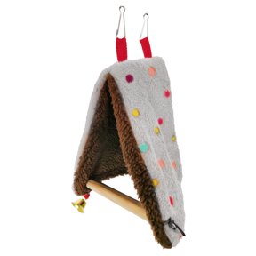 Luxtrada Winter Warm Bird Nest House Shed Hut Hanging Hammock Finch ...