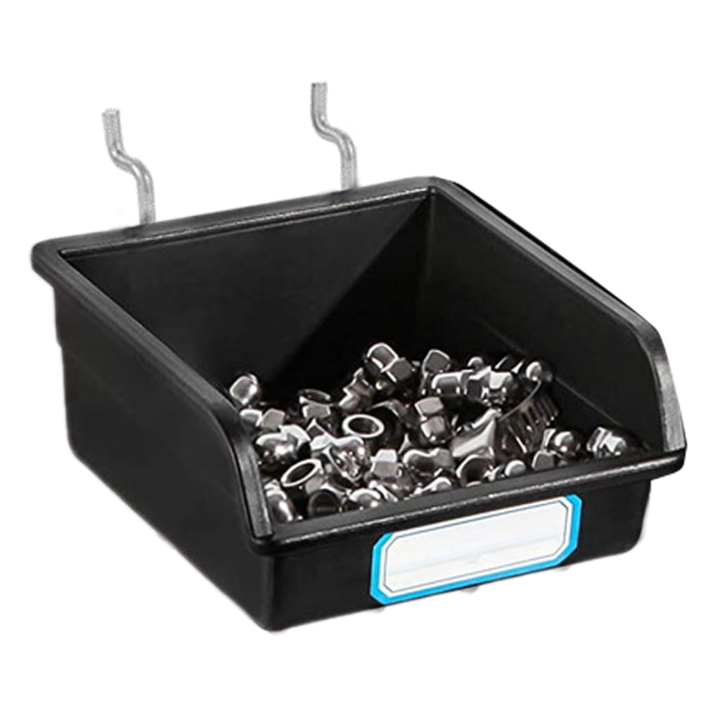 Necvior Pegboard Storage Box Peg Board Basket Stackable Nails Container ...