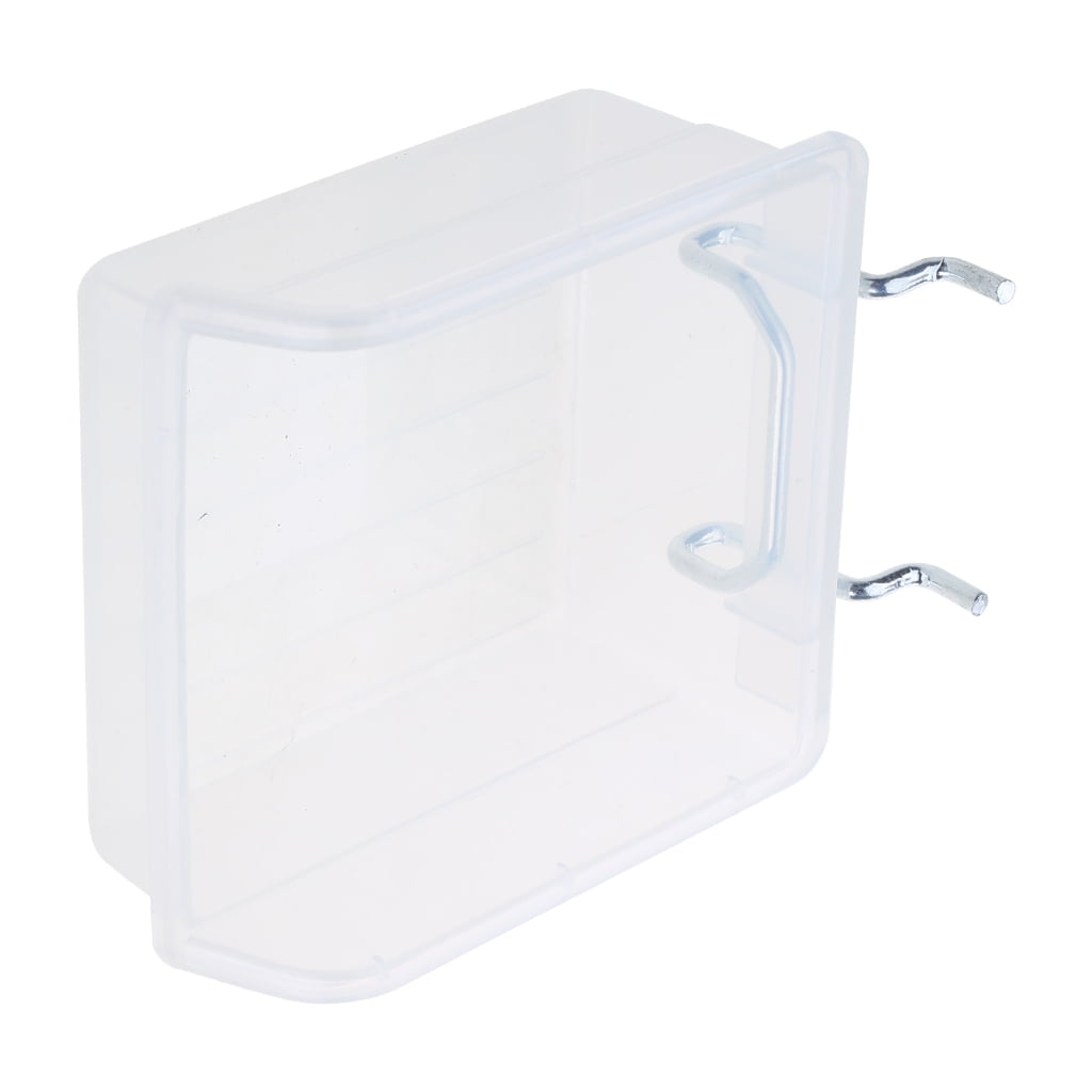 Necvior Pegboard Storage Box Peg Board Basket Stackable Nails Container ...