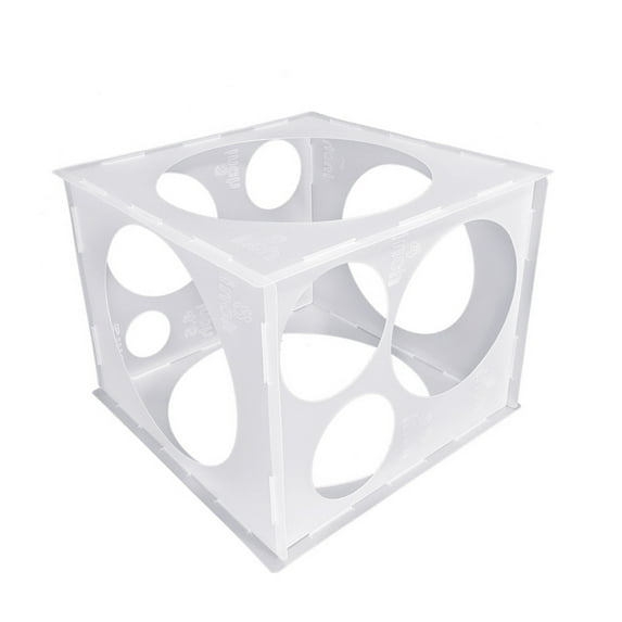 Necvior Plastic Balloon Sizer Box Cubes Balloon Size Measurement Tool ...