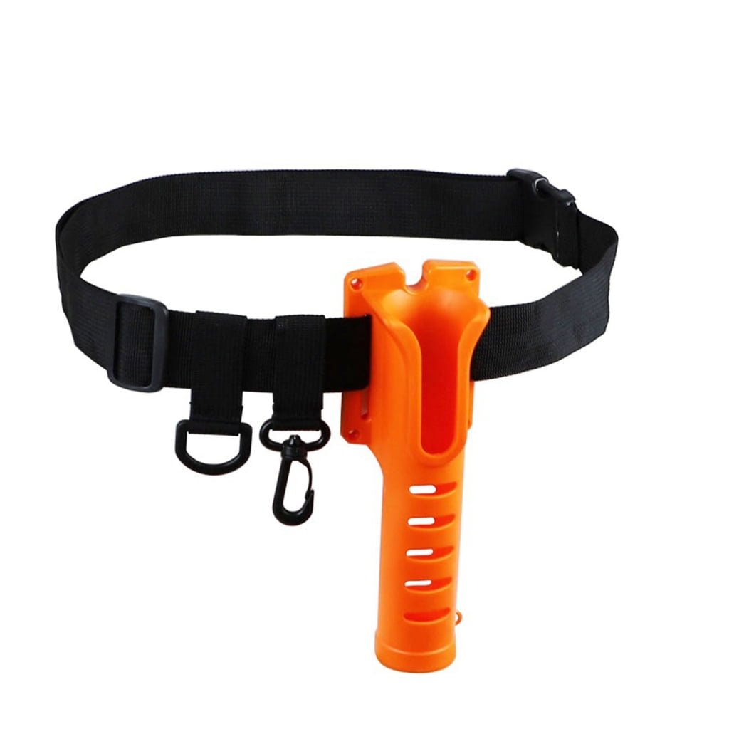 Necvior Plastic Waist Fishing Rod Rack Portable Lightweight Poles Tube ...