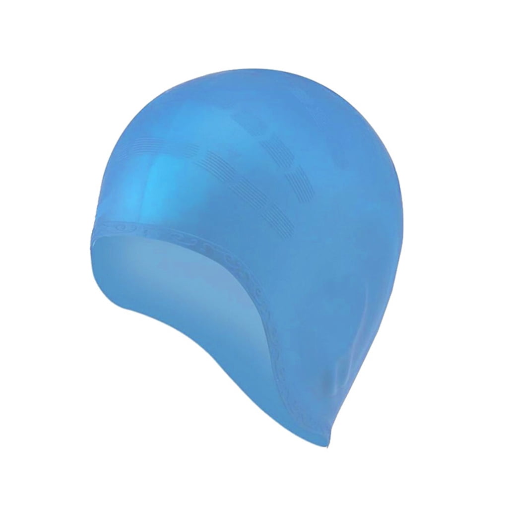 Necvior Pool Hat Hair Protections Silicone Pool Swimming Hat Swim Head ...