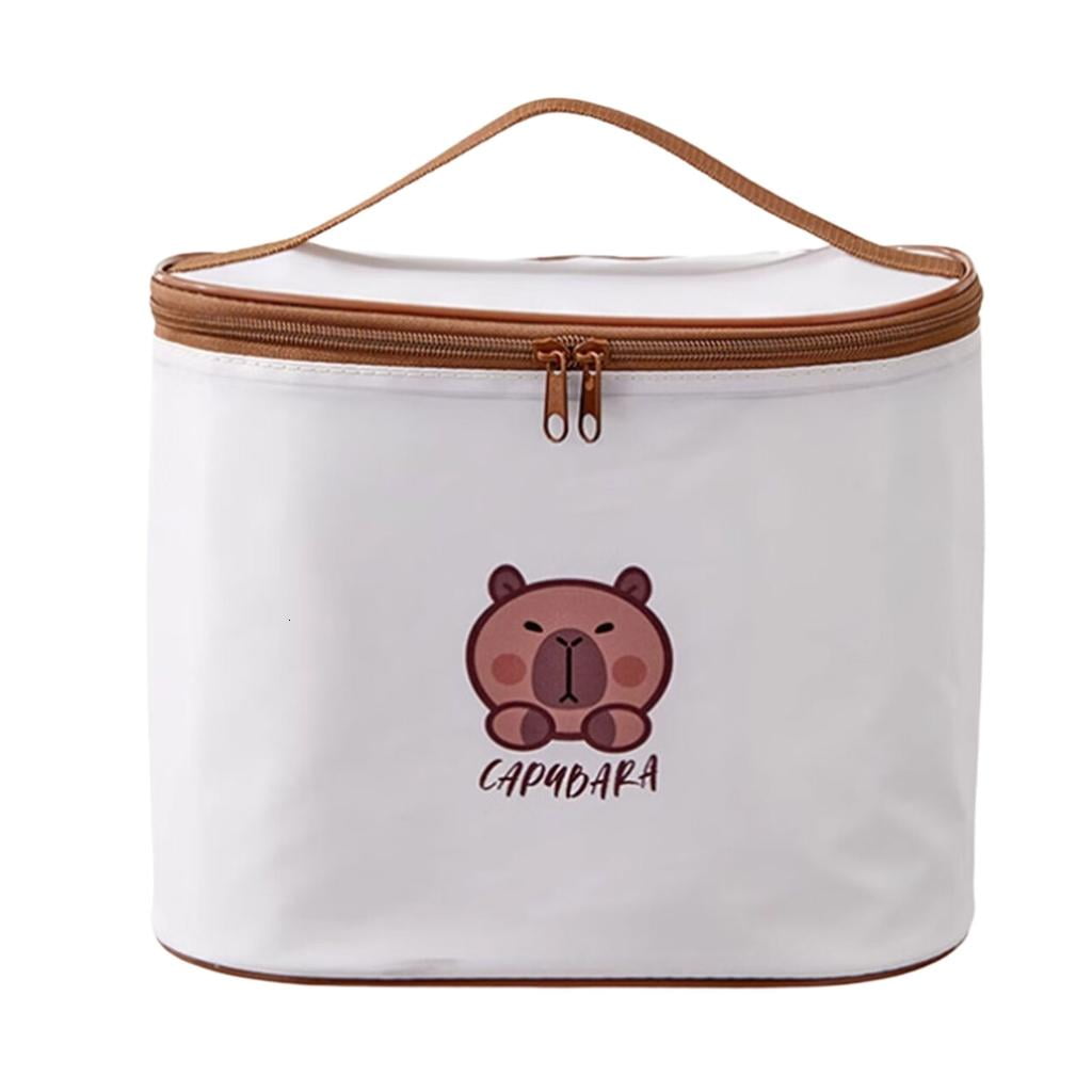 Necvior Portable Capybara Lunch Bag Insulated Food Storage Container ...