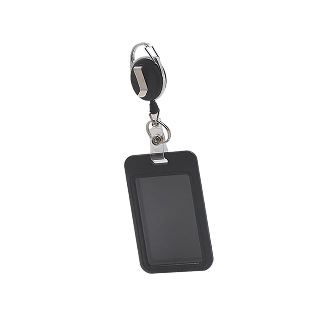 Necvior Portable ID Badge Holder with Easy Slide Card Designs Fashion ...