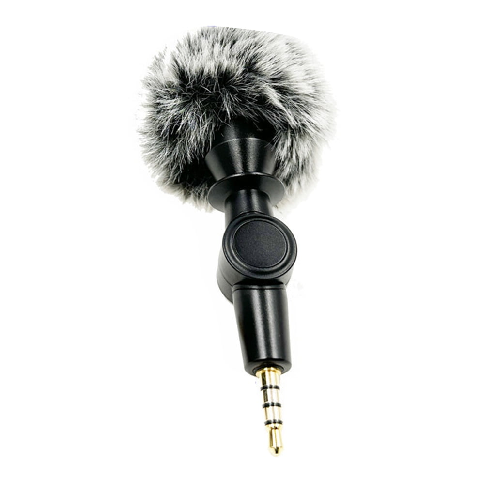 Necvior Portable Microphone 3.5mm Microphone Mini Mic Stereo For Speech ...