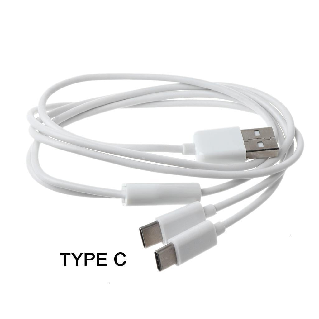 Necvior USB to Type-C Multi Fast Charging Cable Splitter Data Sync ...