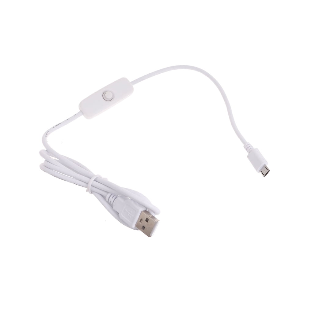 Necvior Power Cable ForRaspberryPi USB to MicroUSB Power Charging Cable ...