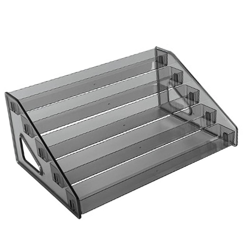 Necvior Practical Gray Acrylic Display Shelf for Sunglasses and Oil ...