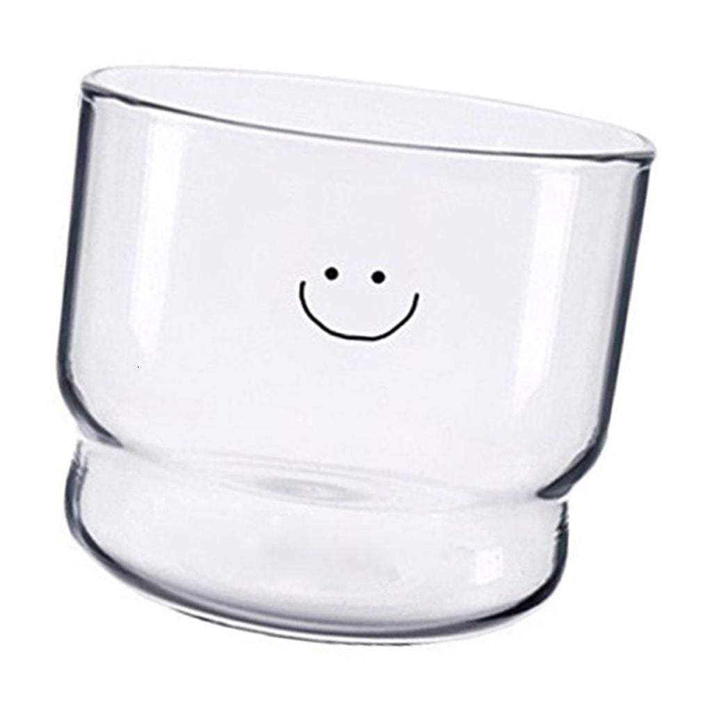 Necvior Practical Heatproof Glass Cup Microwave Safe Glass Mugs For ...