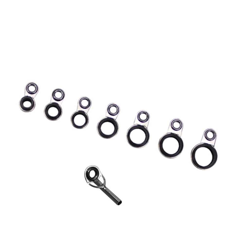 Necvior Profession Fishing Rod Guides Repair Set Ceramic Fishing Rod ...