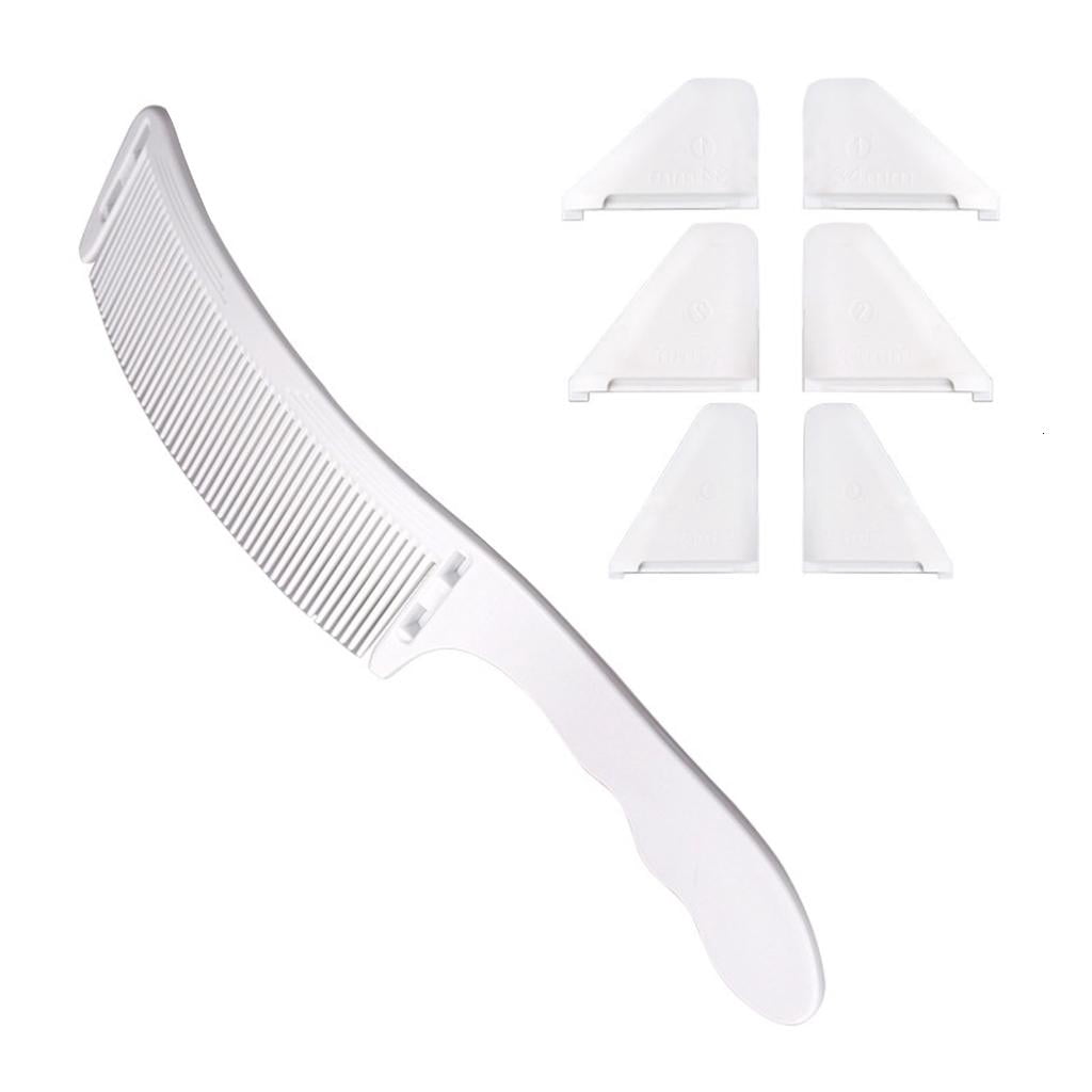 Necvior Professional Barber Stylist Curved Styling Comb Haircut Comb ...