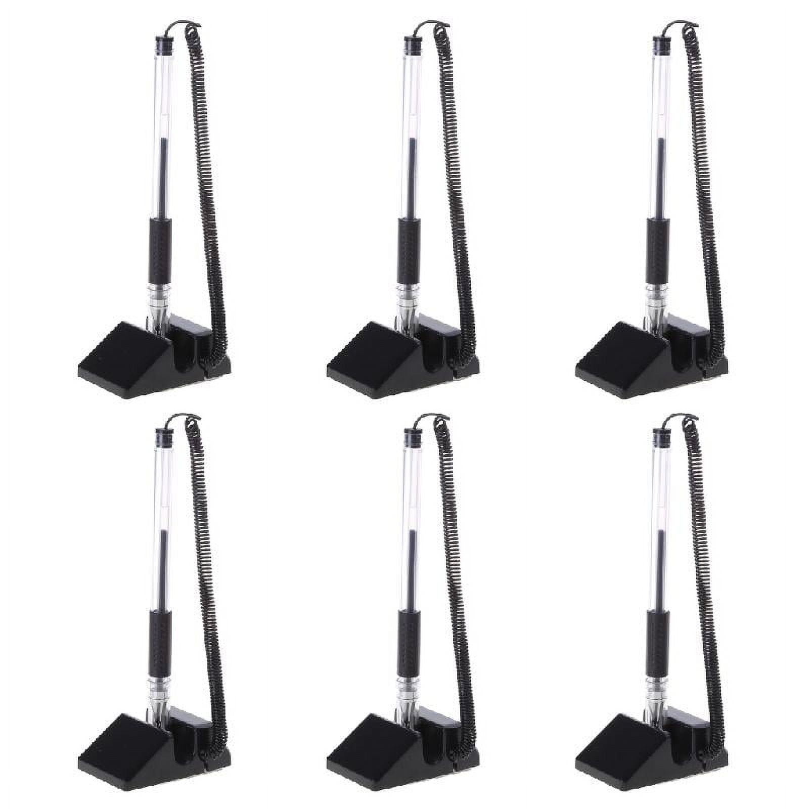 Necvior Professional Counter Coil Pens Pack of 6 with Adhesive Chain ...