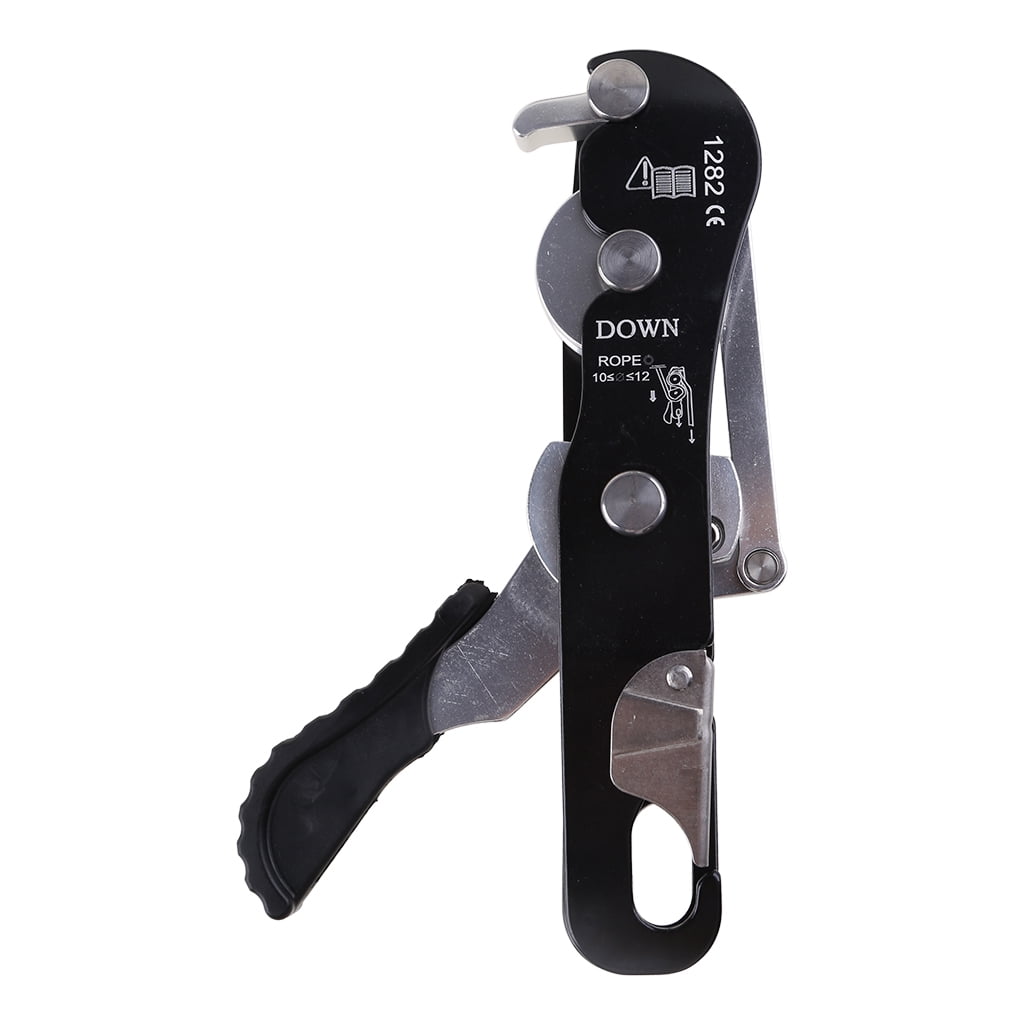 Necvior Professional Rock Climbing Descender Equipment for 10-12mm Rope ...