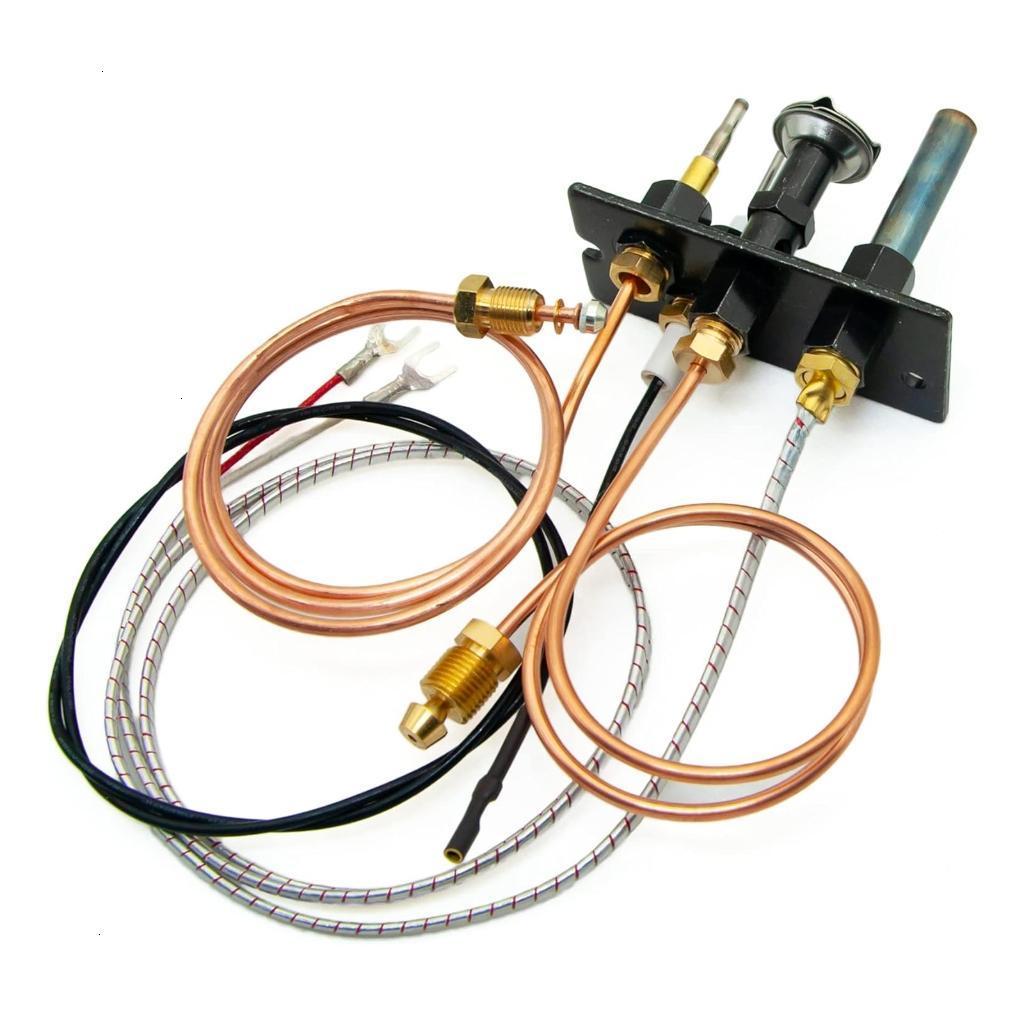 Necvior Propane Natural Gas Fireplaces Pilots Assembly Ignitor for ...