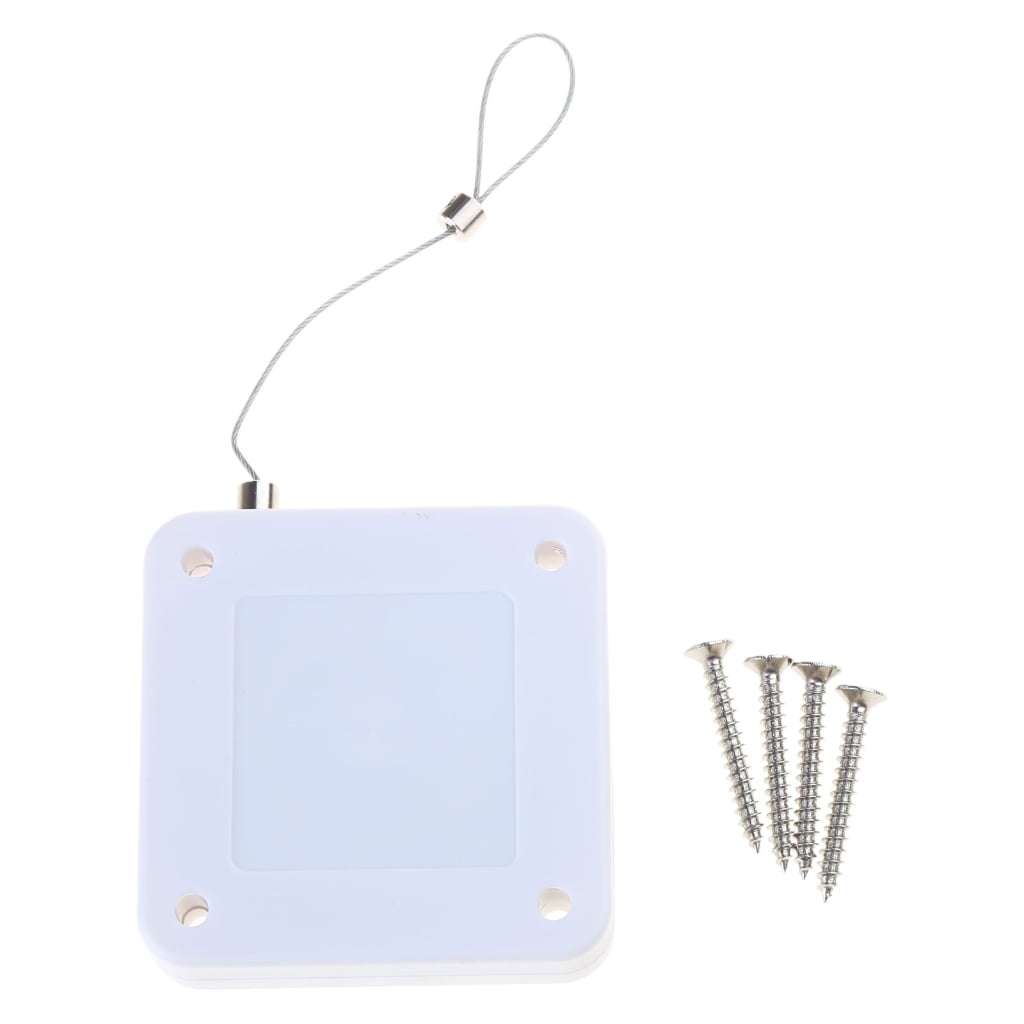 Necvior Punch-free Automatic Sensor Door Closer Drawstring Square ...