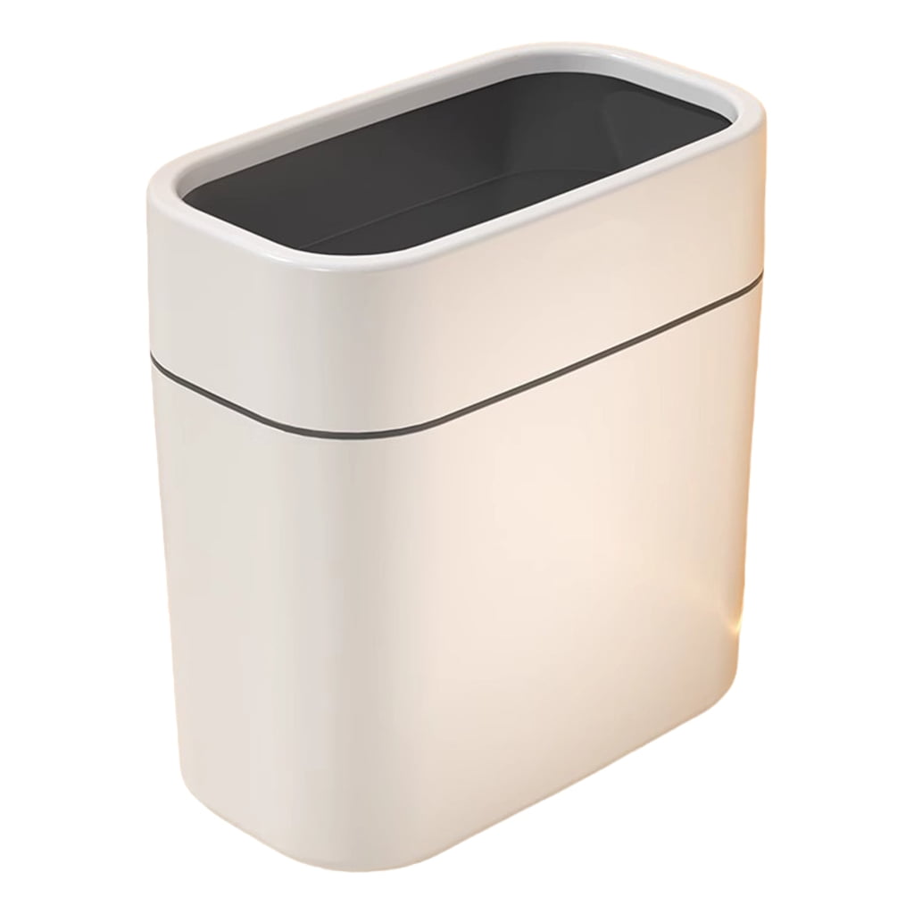 Necvior Push Open Waste Bin in Plastic Waste Bin for Maintaining Living ...