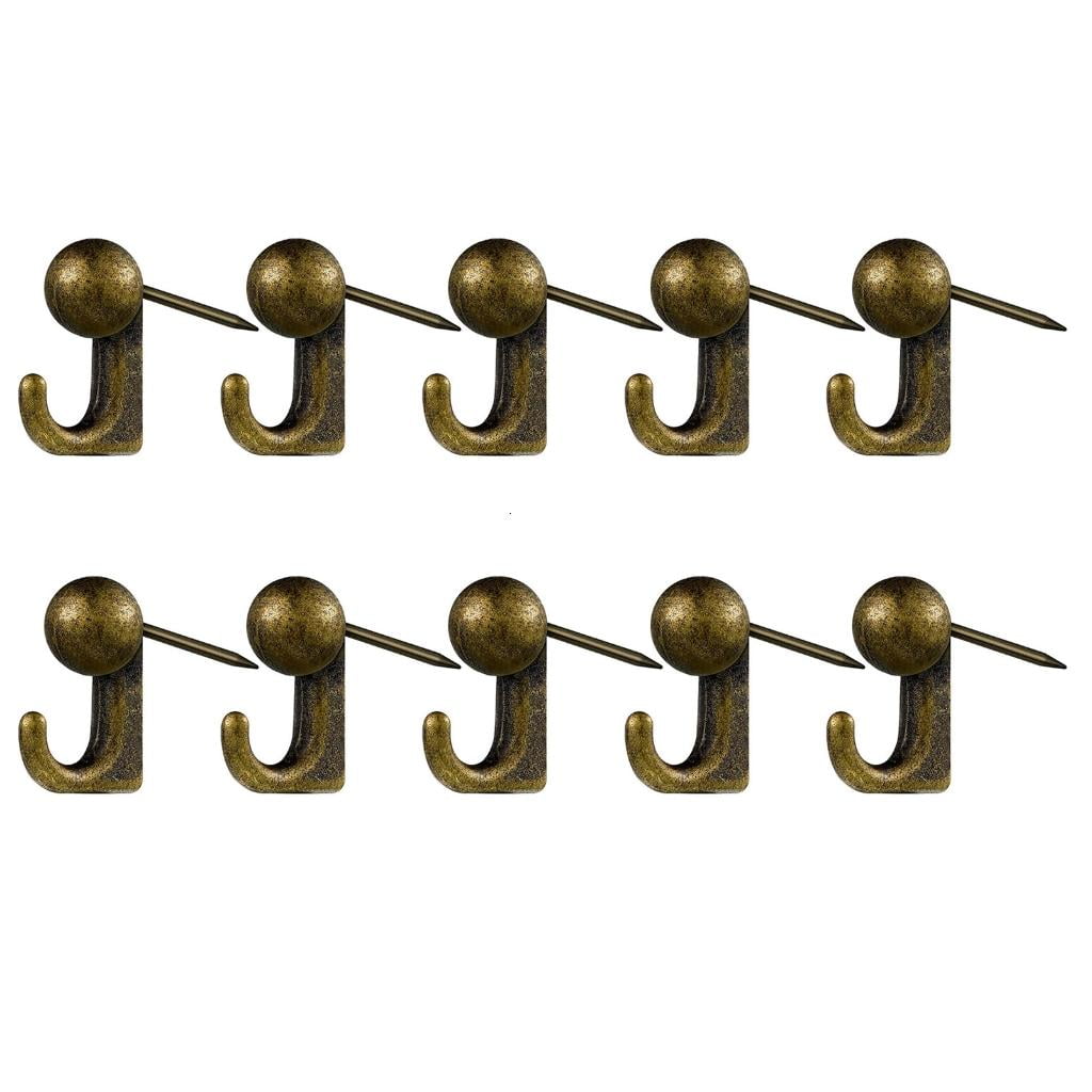 Necvior Push Pin Hook Rusts Proof Metal Construction Decorative Wall ...