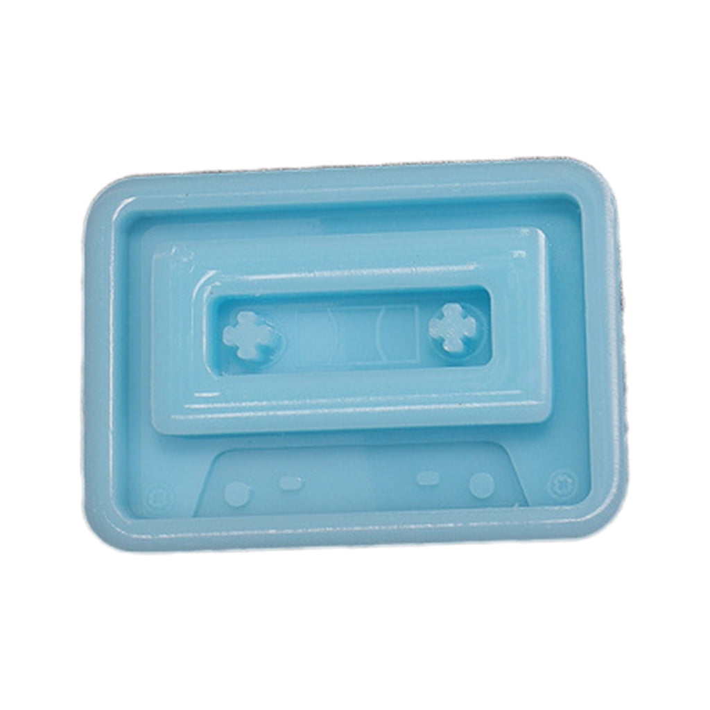 Necvior Quicksand Casting Mold Tape Player Resin Mould Keychain Pendant ...