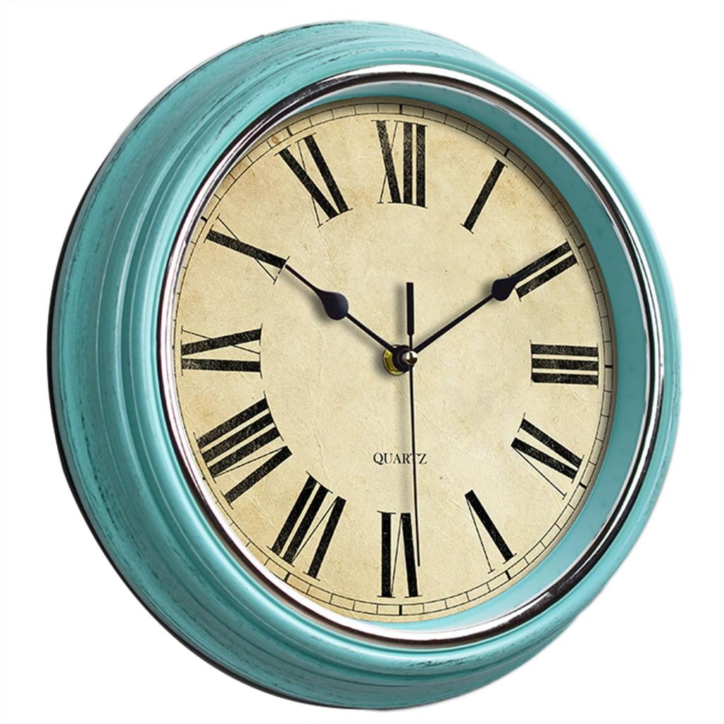 Necvior Quiet Clocks Living Room Decoration Time Reminders Wall Decor ...