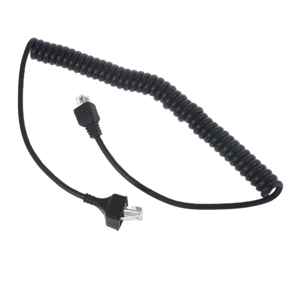 Necvior RJ-45 8 Pin to 8 Pin Mic Cable Cord Work with for Kenwood DTMF ...
