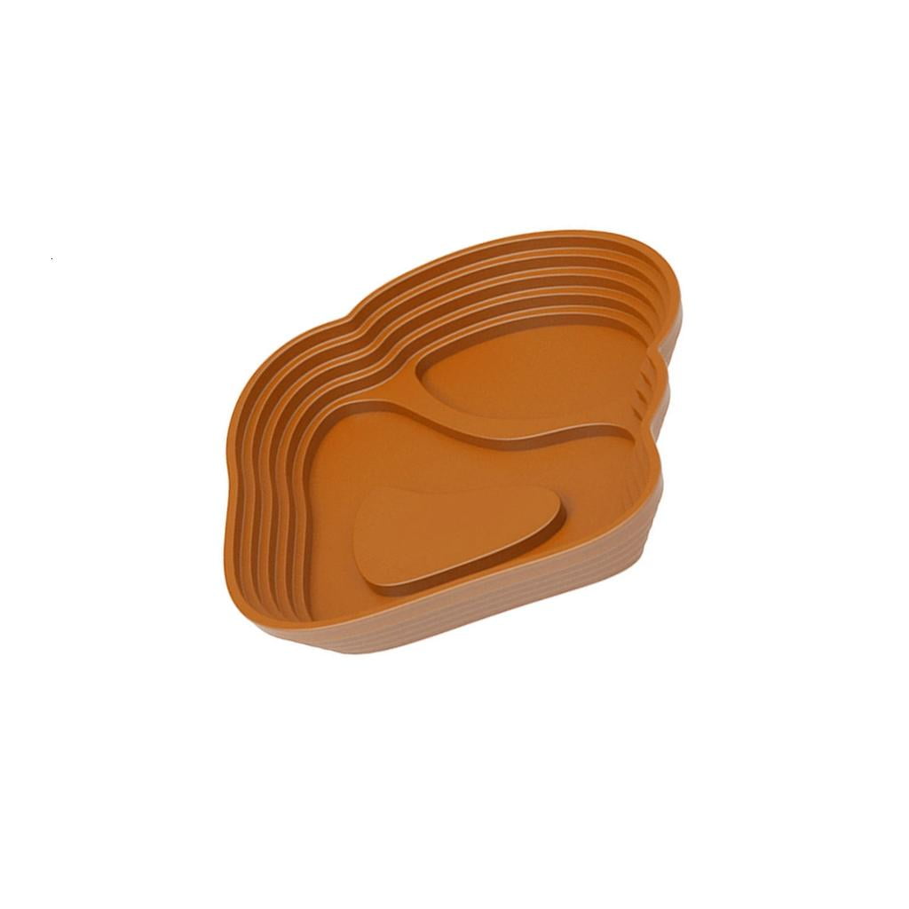 Necvior Reptiles Bathing Bowl Pool with Step Plastic Habitat For ...