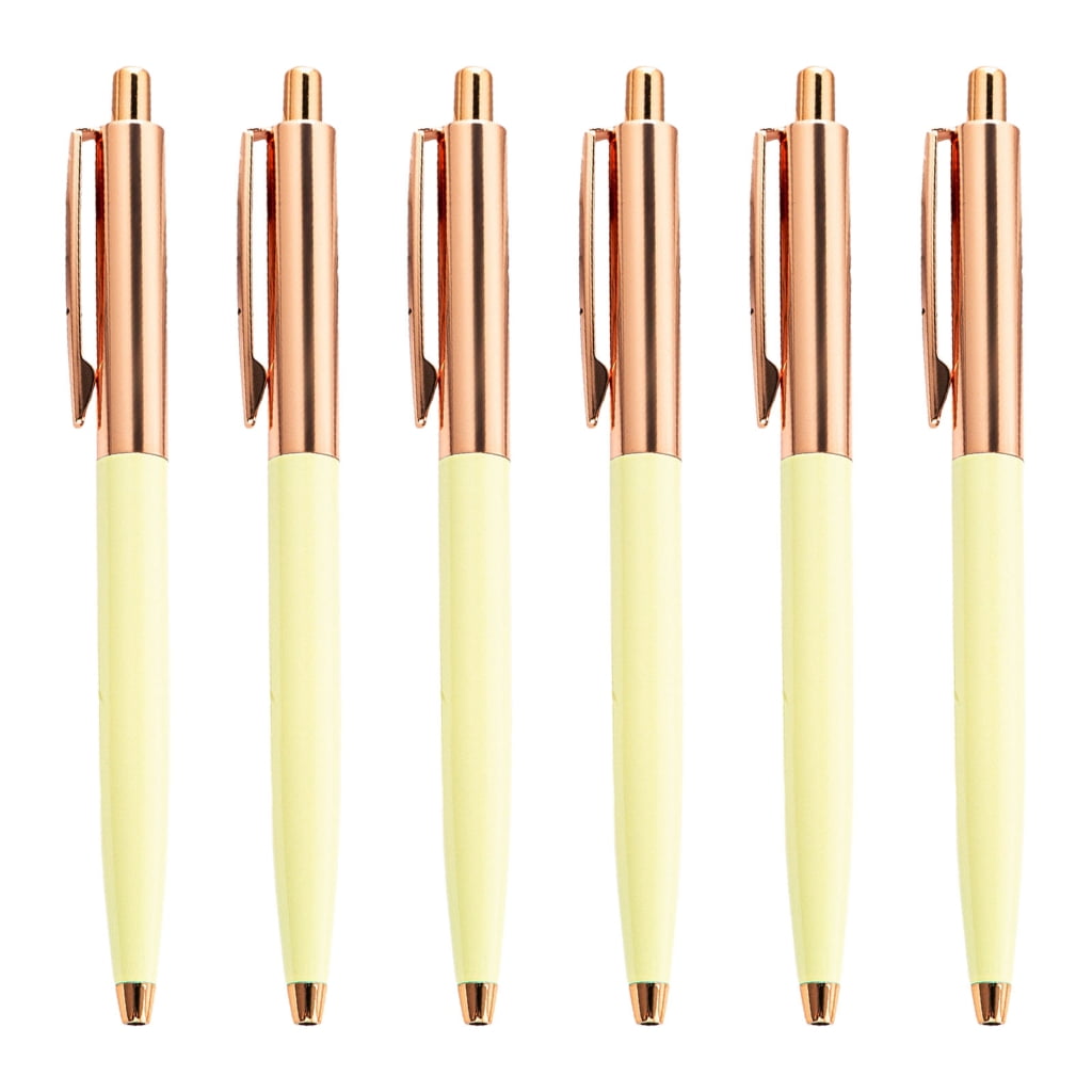 Necvior Retractable Ballpoint Pen Business Signing Pen Smooth to Write ...