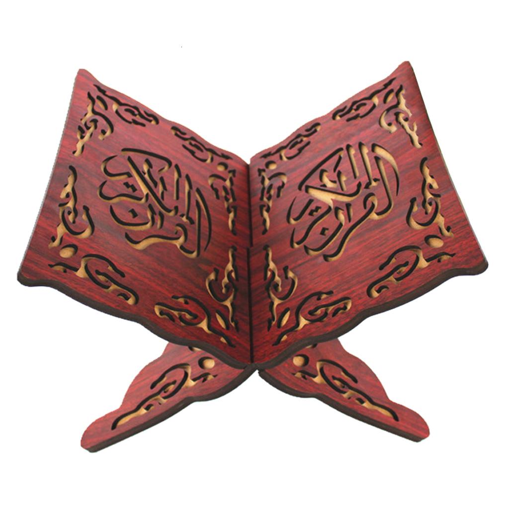 Necvior Retro Kuran Quran Holy Book Stand Holder Wooden Reading ...