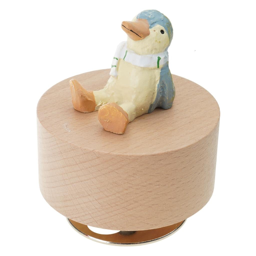 Necvior Rotating Music Box with Toy Hand Crank Musical Decors for Party ...
