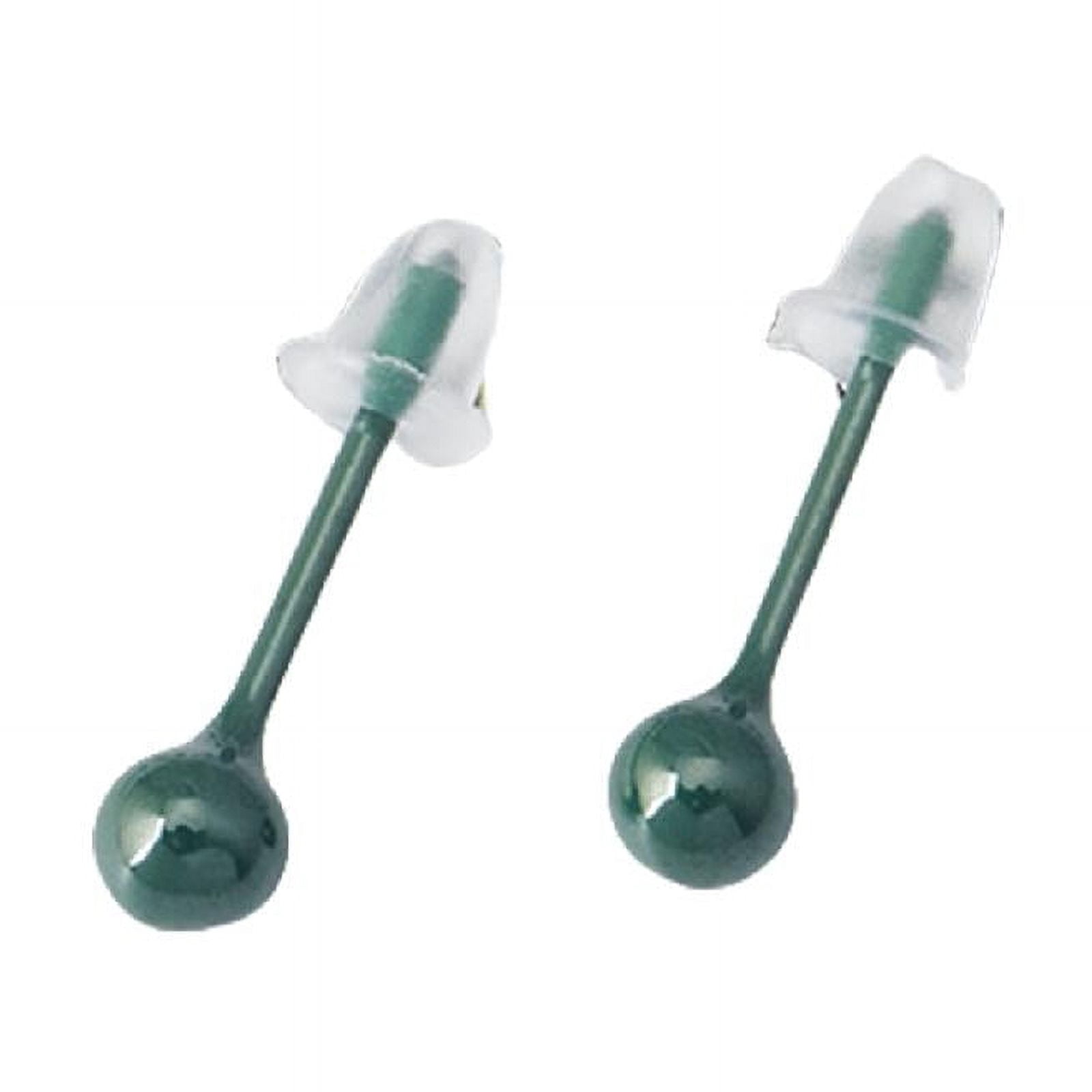 Necvior Round Bioceramics Bioplast Ear Nose Studs Nickel Piercing ...