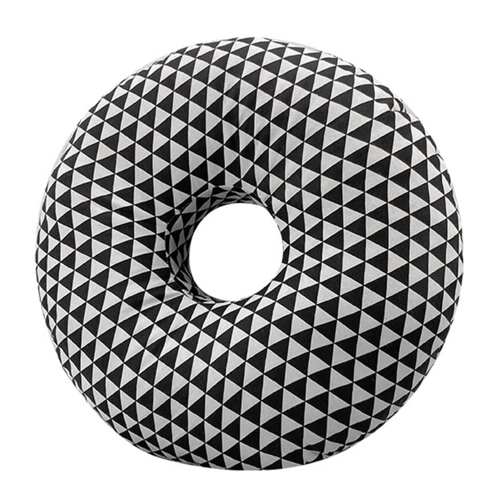 Necvior Round Cushion Pillow with Ear Hole for Side Sleepers, Comfort ...
