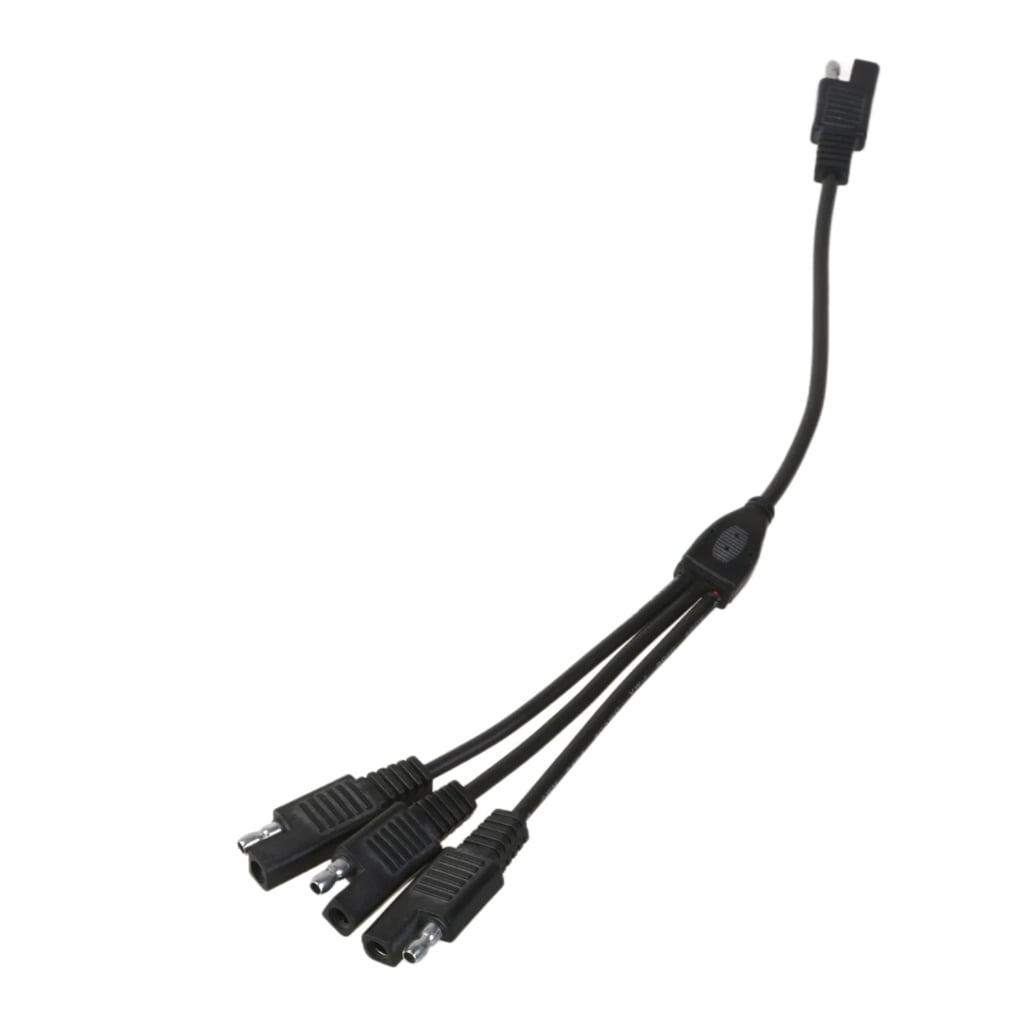 Necvior SAE Power Automotive Connectors Cable 1 to 2/3/4 SAE Y ...
