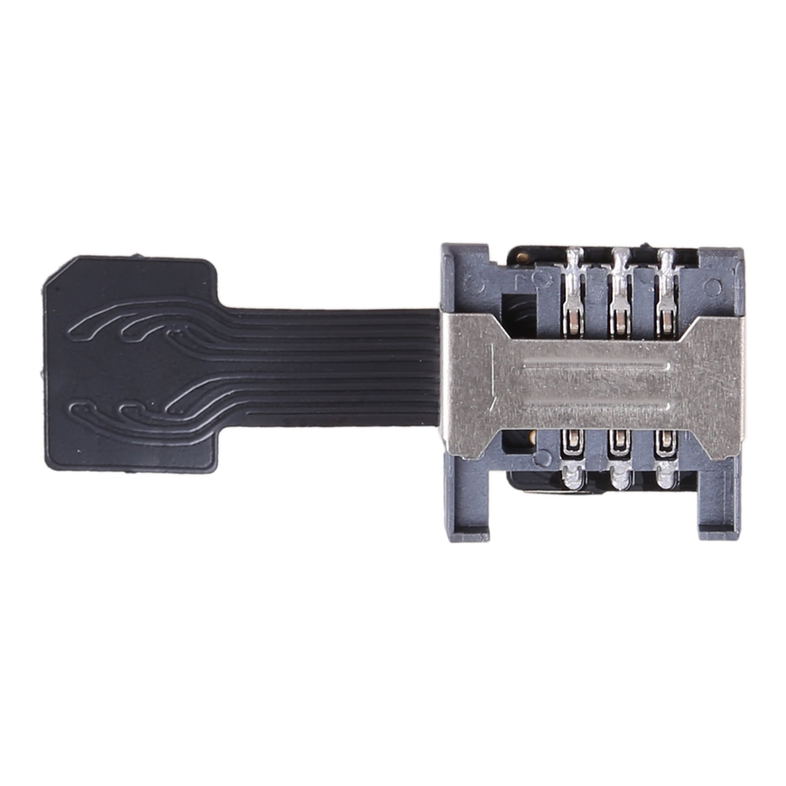 Necvior SIM Card Adapter Converter Standby Flex Cable Dual SIM + Micro ...