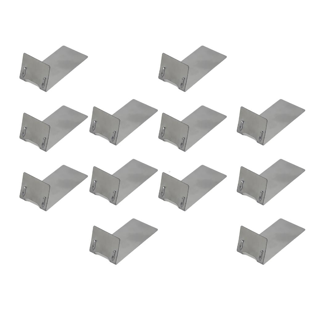 Necvior Set Of 12 Metal Picture Holders Business Cards Display Rack ...