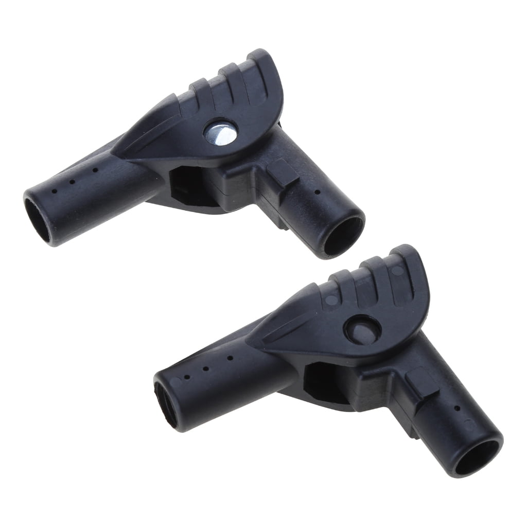 Necvior Set of 2 Tent Folding Joint Tent Support Rod Adapters Multi ...