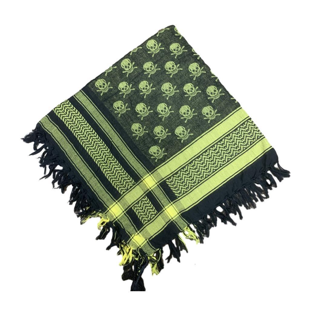 Necvior Shemagh Desert Scarf Pattern Arab Keffiyeh Shawl Wrap Tassels ...