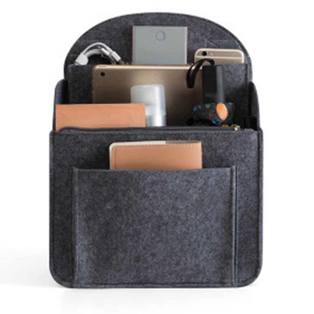 Necvior Shoulder Bag Handbag Felt Insert Pocket Large Rucksack Lady ...