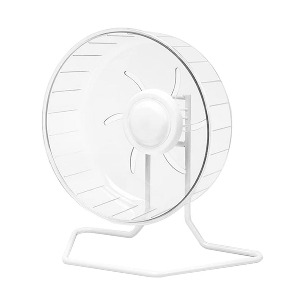 Necvior Silent Exercise Wheel with Metal Stand Plastic Spinner Saucer ...