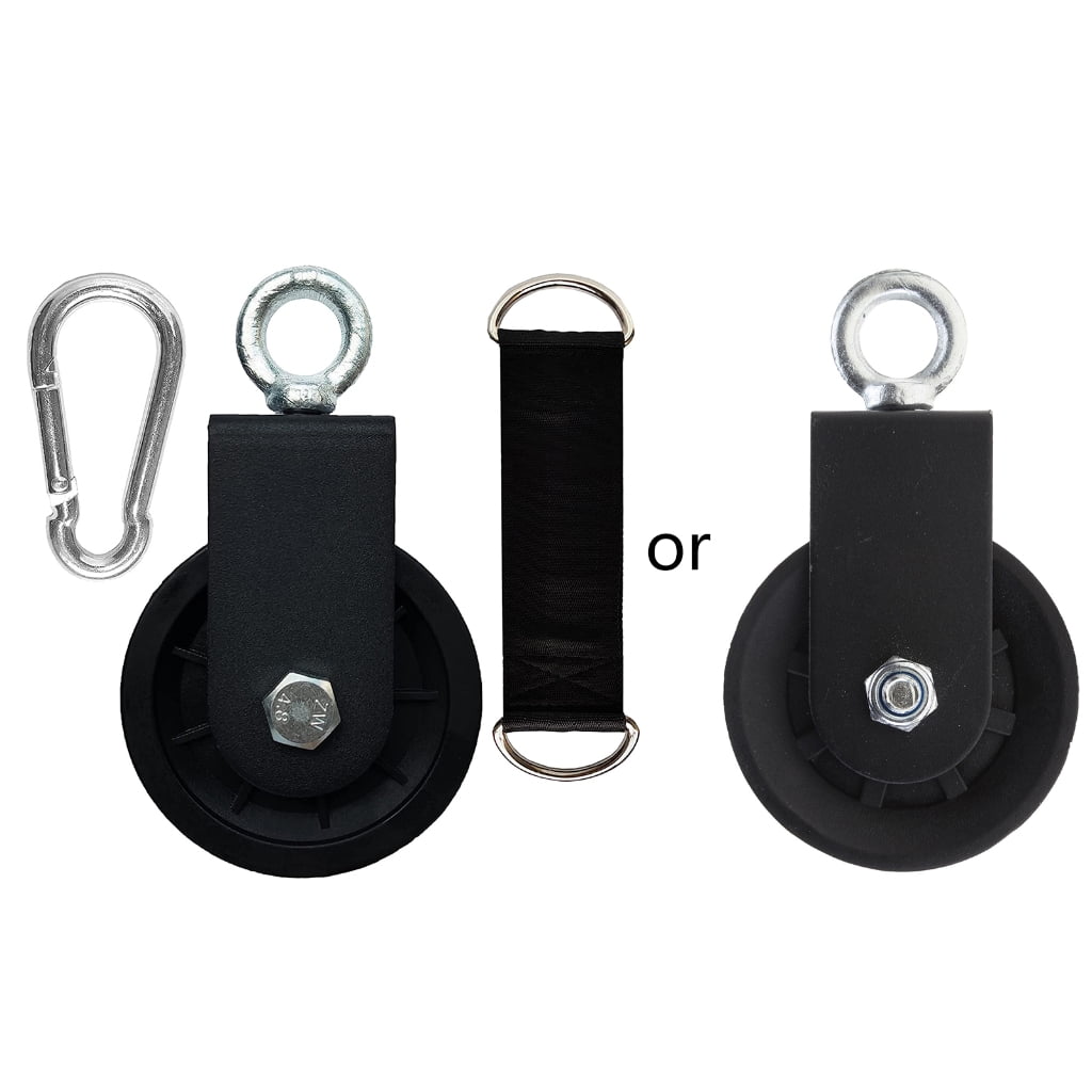 Necvior Silent Gym Cable Pulley, 360 Rotation Smooth Pulley, DIY ...