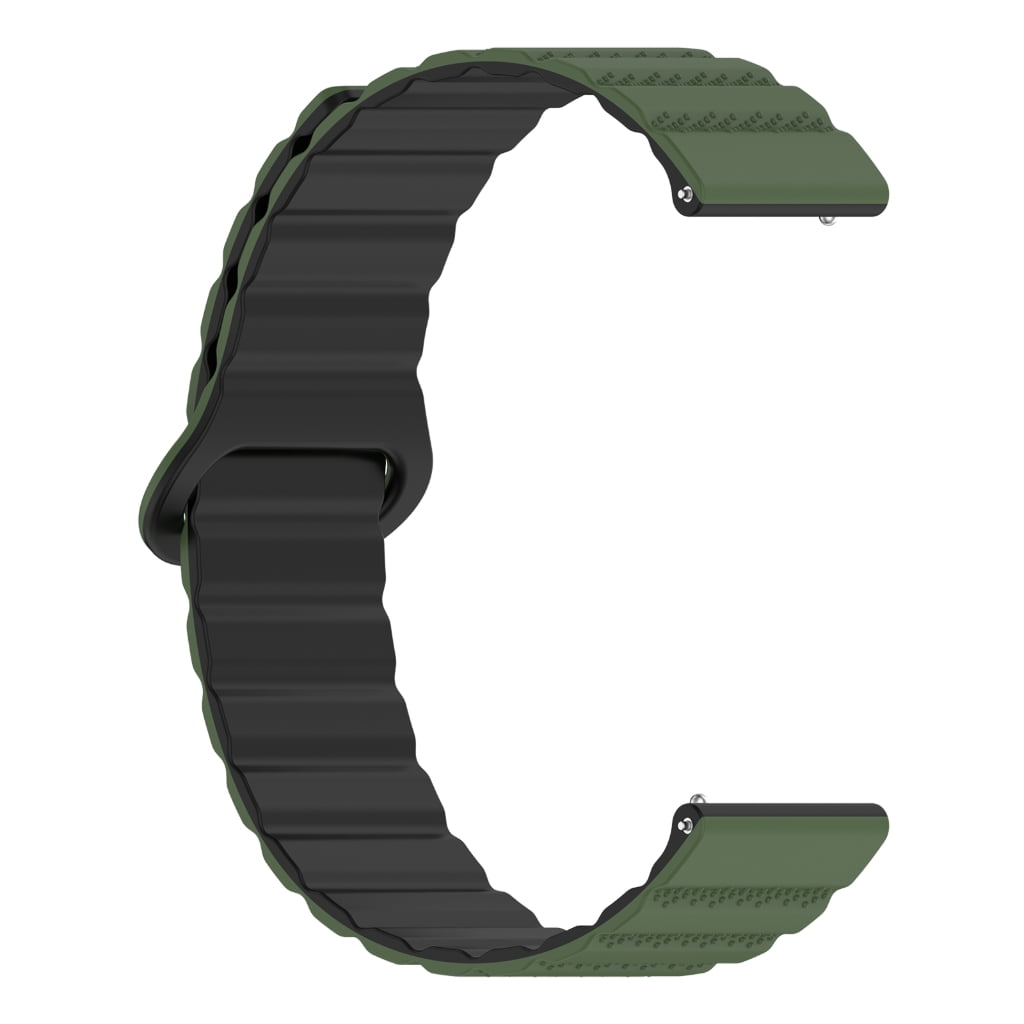 Necvior Silicone Watch Band Strap with Magnetic Closures for 18mm 20mm ...