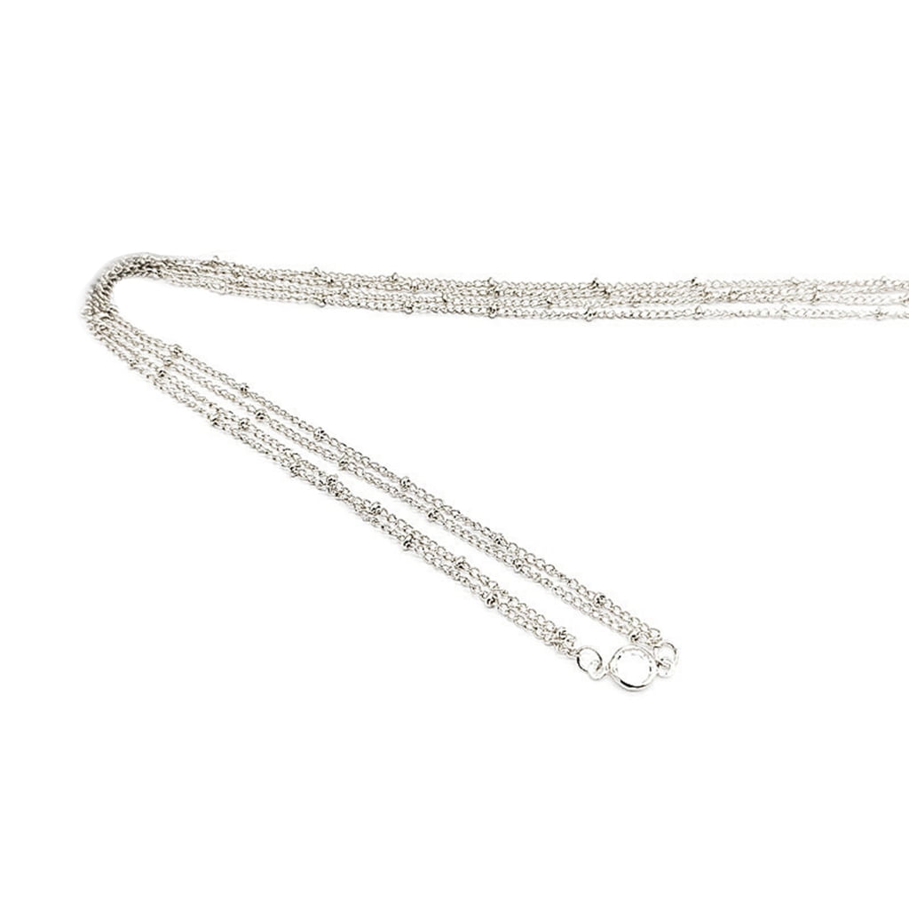 Necvior Simple Double Layer Copper Bead Chain Ladies Waist Belly Chain ...