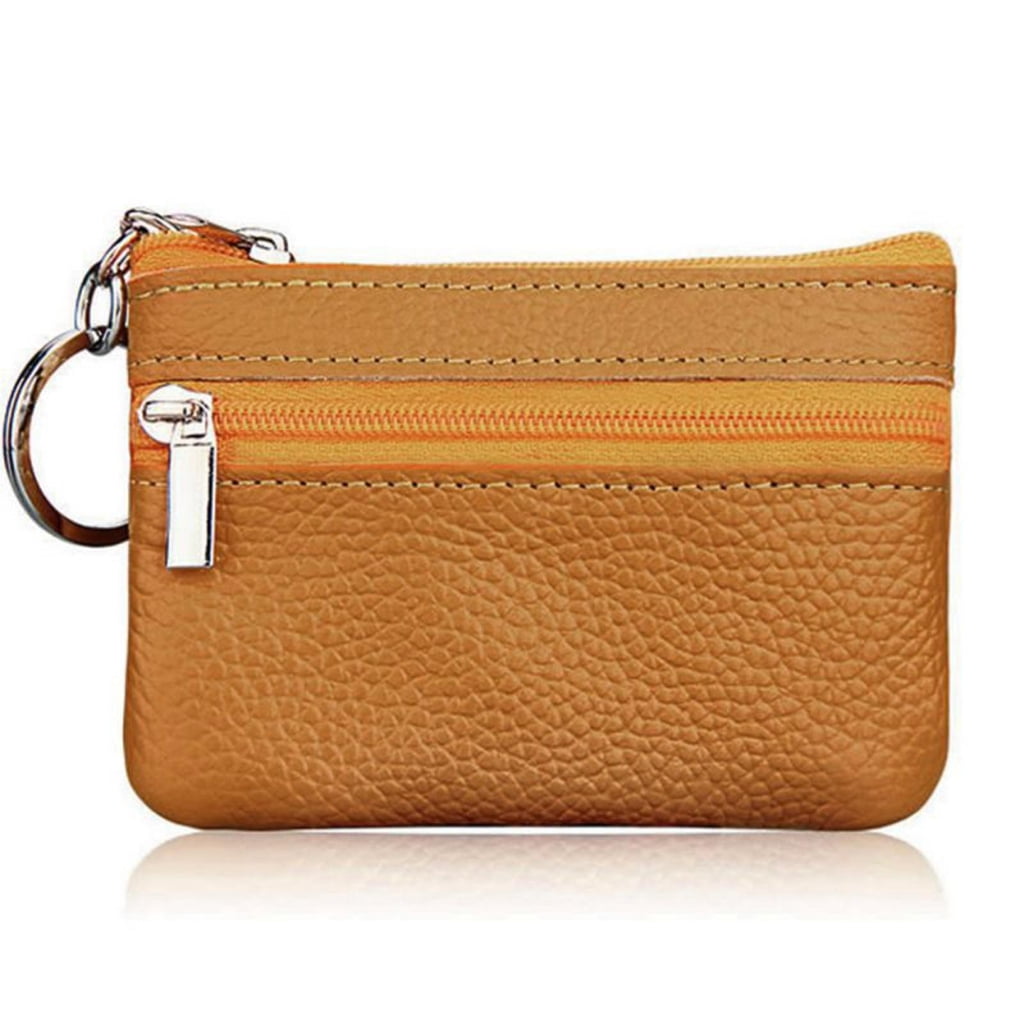 Necvior Single Zipper Purse Genuine Female Male Birthday Gift Supplies ...