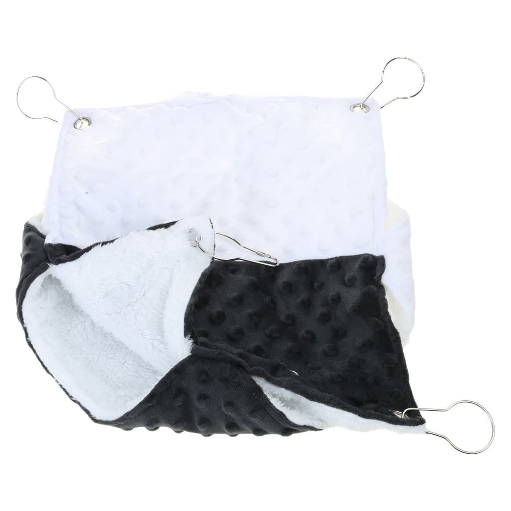 Necvior Small Hammock Hanging Plush Hideout Warm Hide Bunk Bed Easy to ...