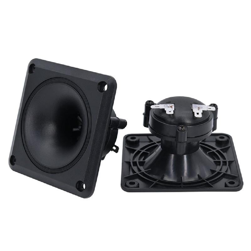 Necvior Small and Powerful 3.5inch Square Horn Tweeters ABS Builts for ...