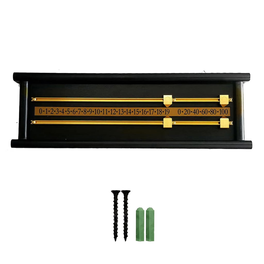 Necvior Snooker Scorer Scoreboards Wood Score Board Billiard ...