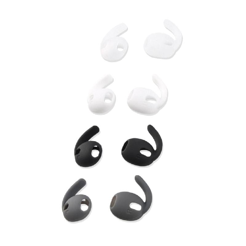 Necvior Sweatproof Silicone Earpieces Earbud Covers Sleeve Long Wear ...