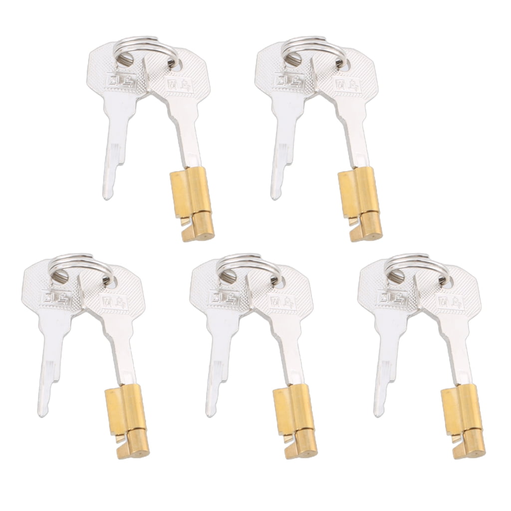 Necvior Solid Door Lock Set Lock with Key Privacy Lock Simple Installs ...