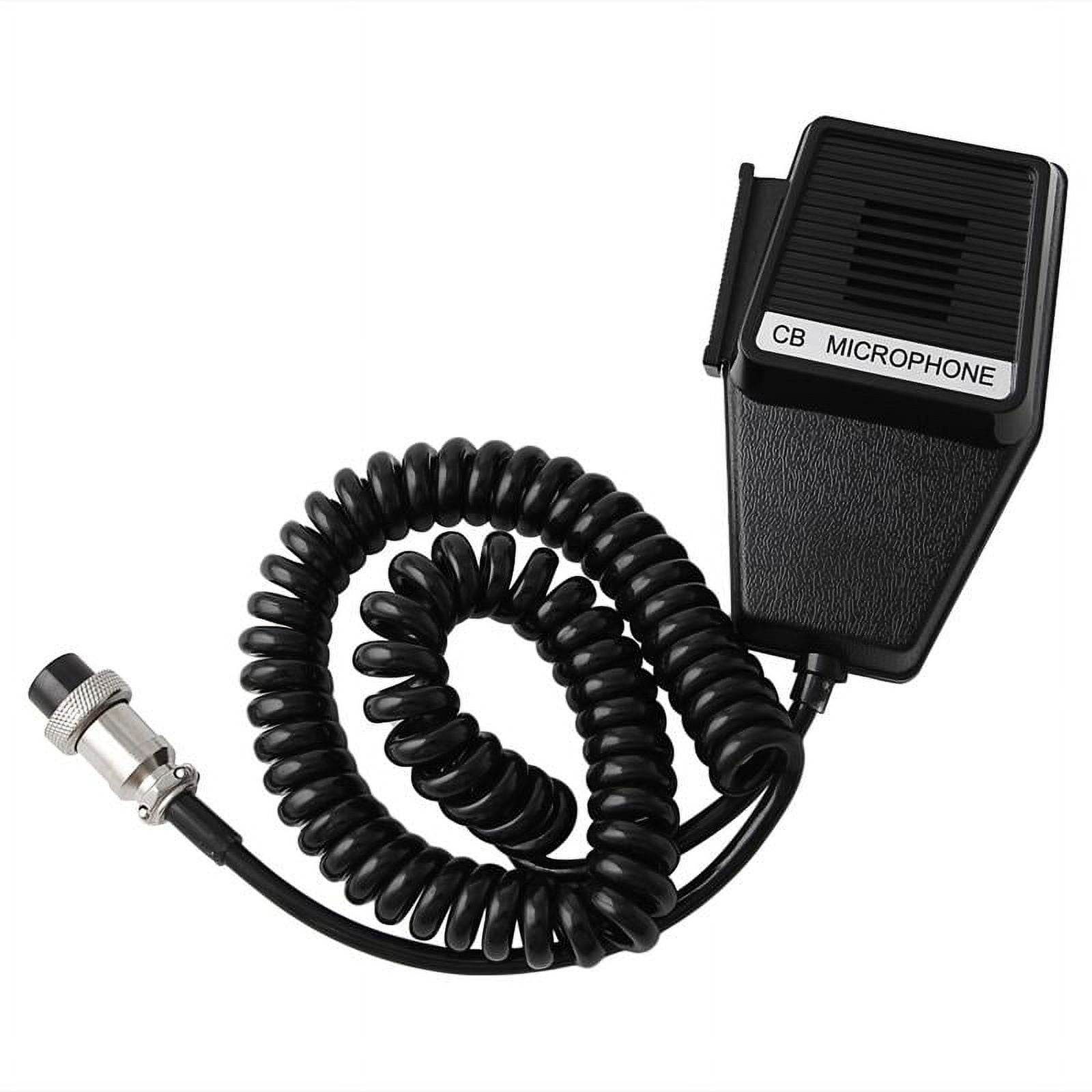Necvior Speaker Mic CB Radio CM4 Worker 4 pin for Cobra Uniden Car ...